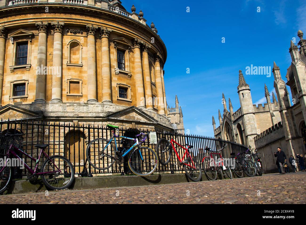 Exterior view of The Radcliffe Camera Library, University of Oxford ...