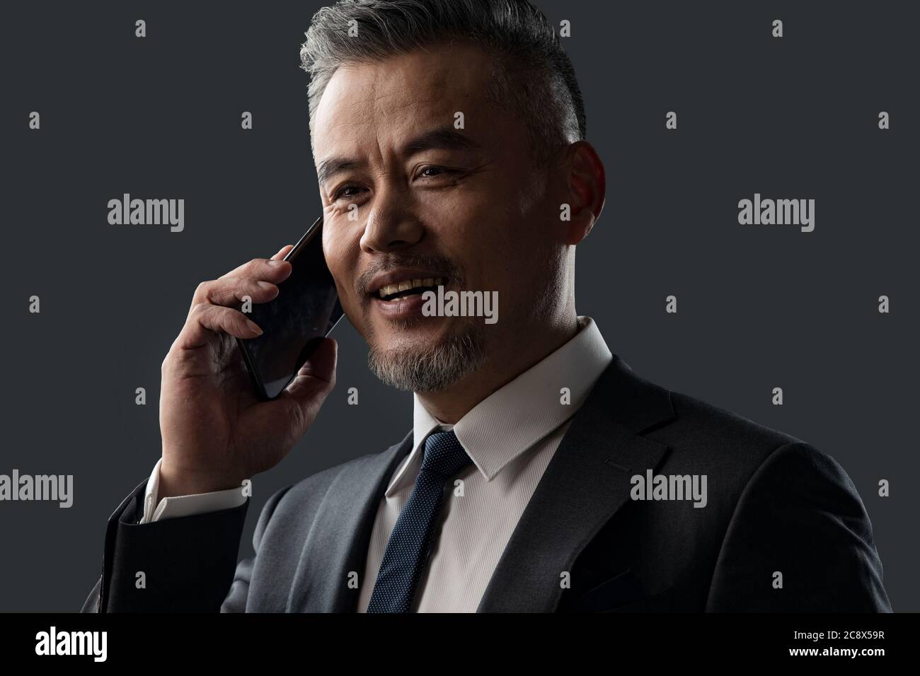 Call the business man Stock Photo - Alamy
