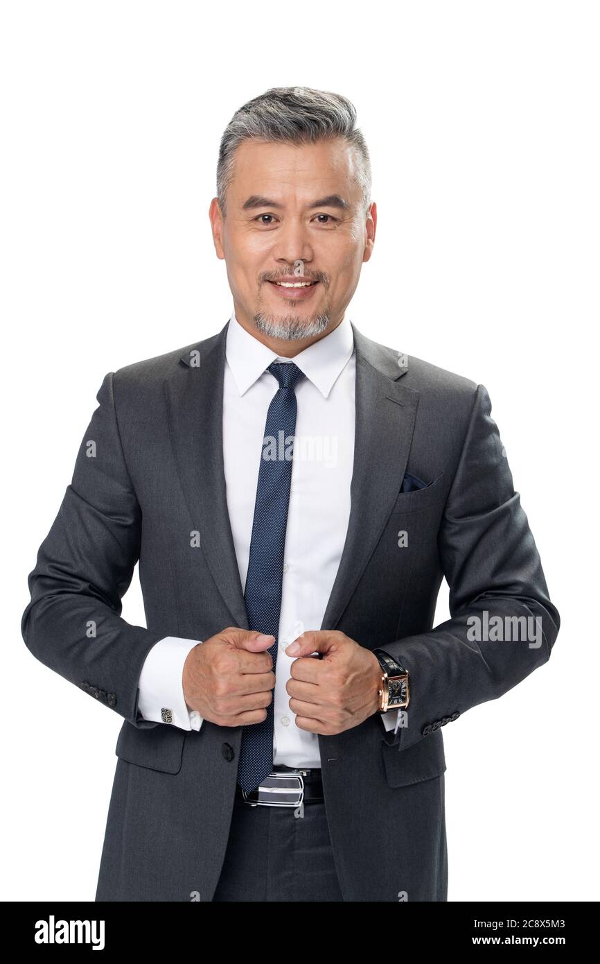 Successful middle-aged and old business man Stock Photo - Alamy