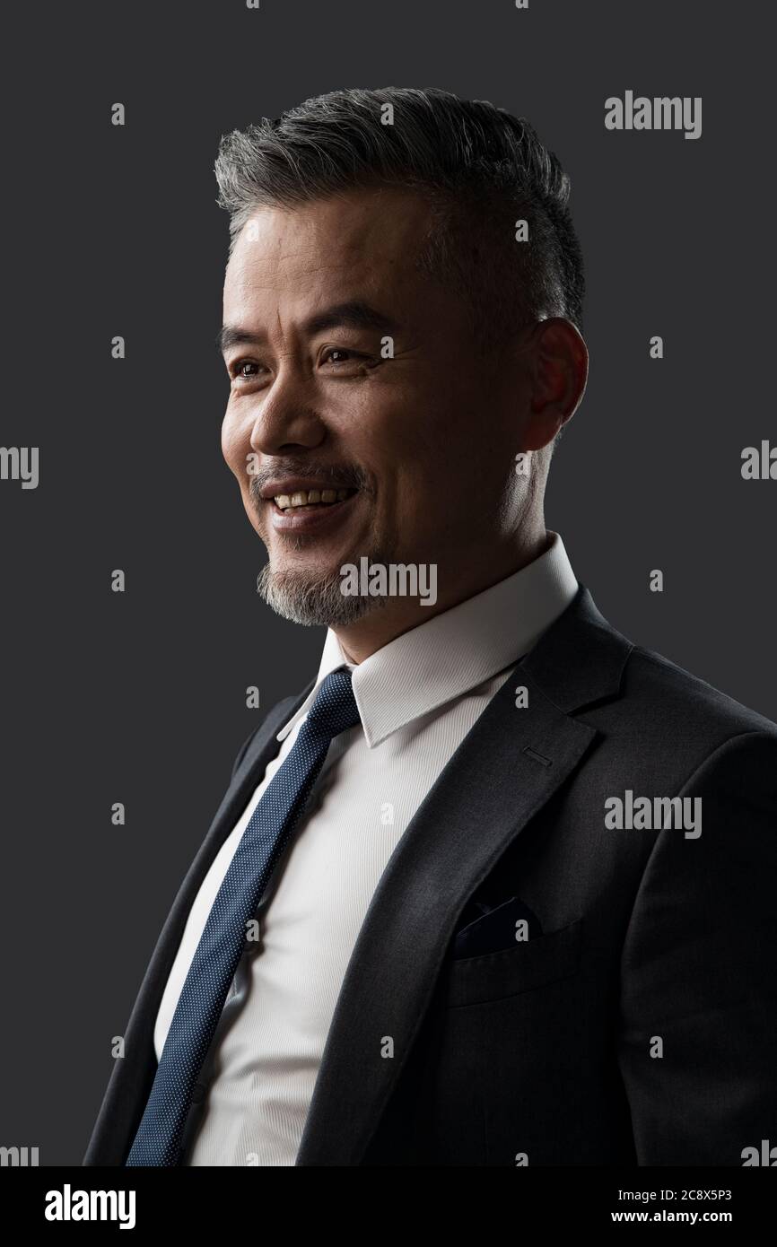 Successful business in middle-aged men Stock Photo - Alamy