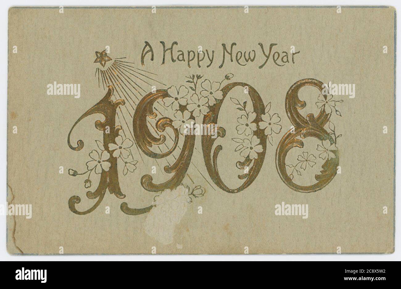 New year 1908 hi-res stock photography and images - Alamy