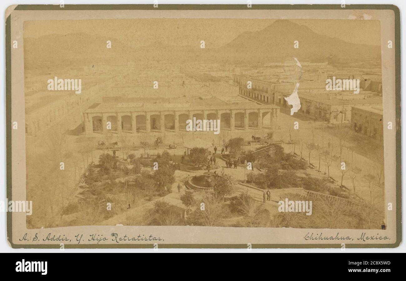 [Town Square, Mexico] Stock Photo - Alamy