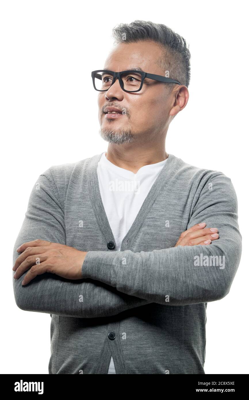 Confident older men Stock Photo - Alamy