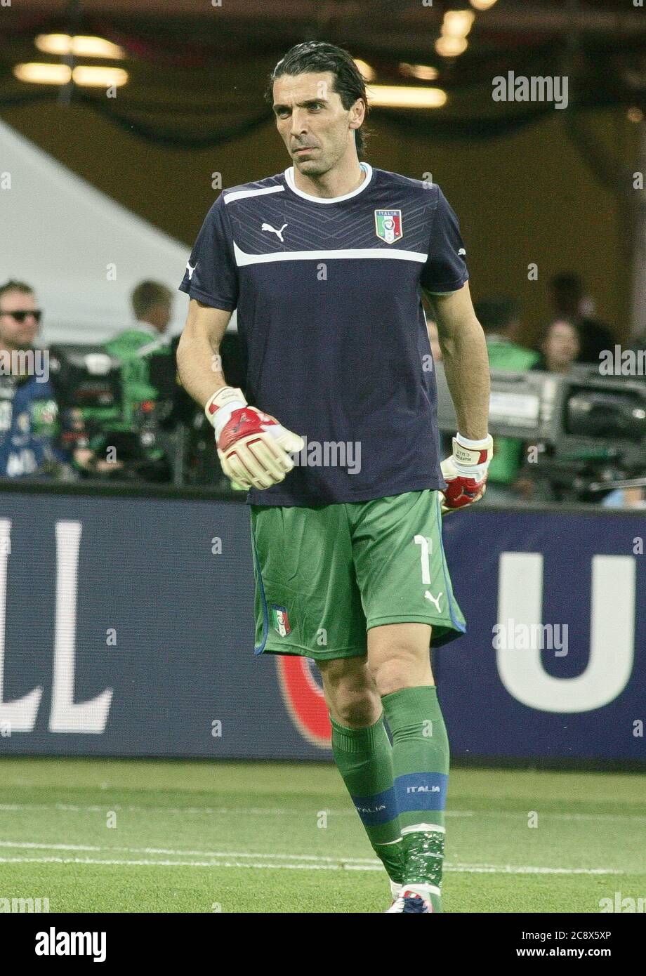 Gianluigi Buffon During the Euro 2012, Finale Spain - Italia on July 01 ...