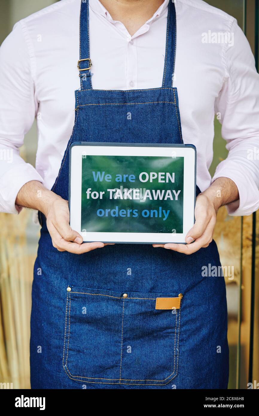 Take away orders hi-res stock photography and images - Alamy