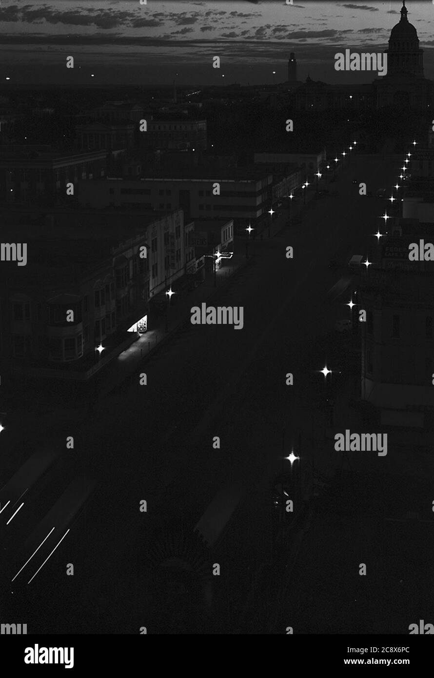 Austin congress street vintage hi-res stock photography and images - Alamy