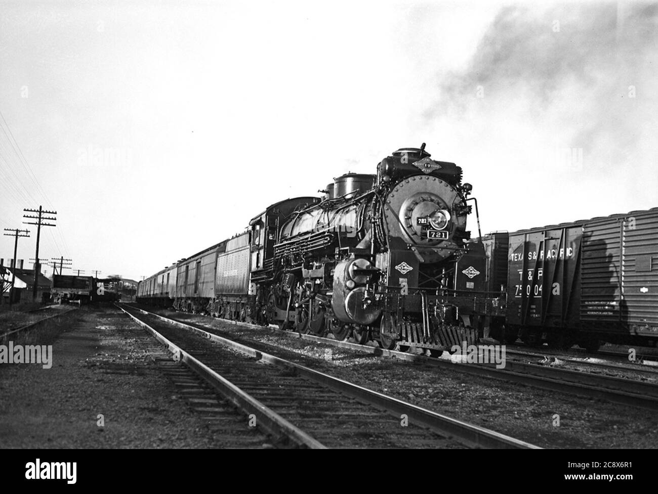 Texas pacific railway company hi-res stock photography and images - Alamy