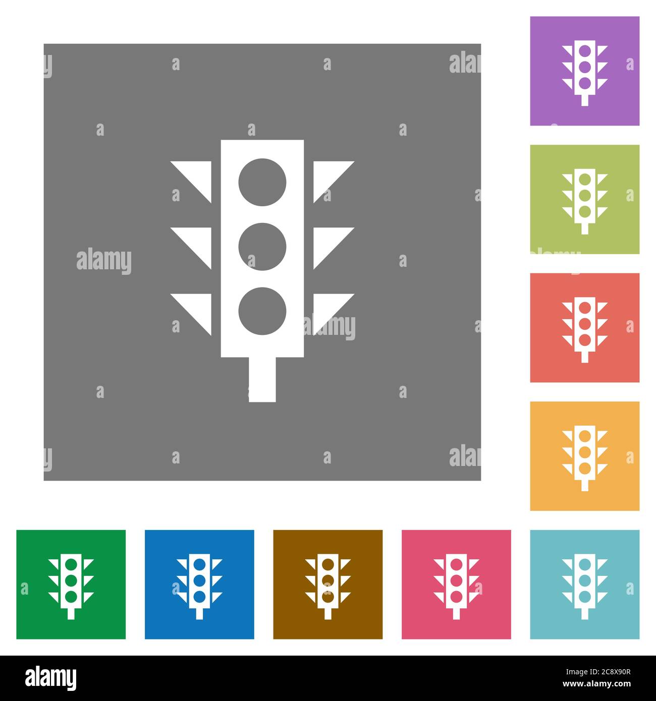 Multiple traffic light signals hi-res stock photography and images - Alamy