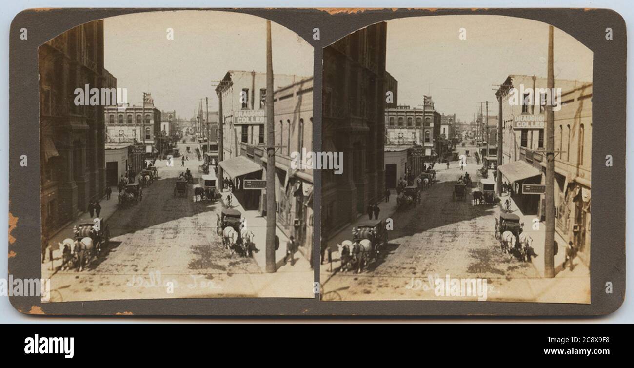 Historic dallas postcard hi-res stock photography and images - Alamy