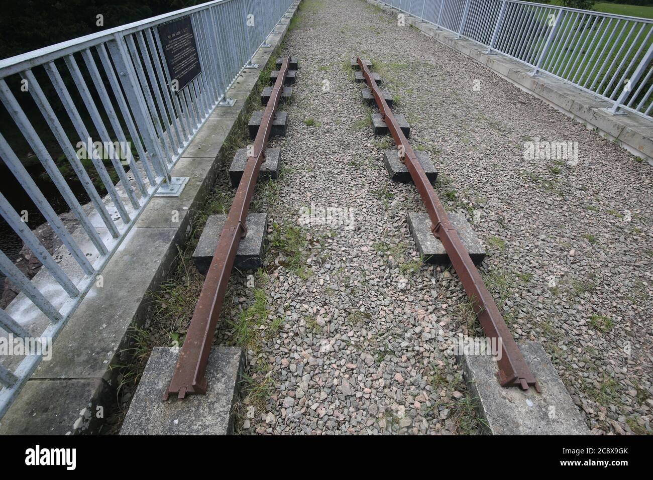 Scotland, Ayrshire, July 2020 Laigh Milton Viaduct:or Milton Bridge ...