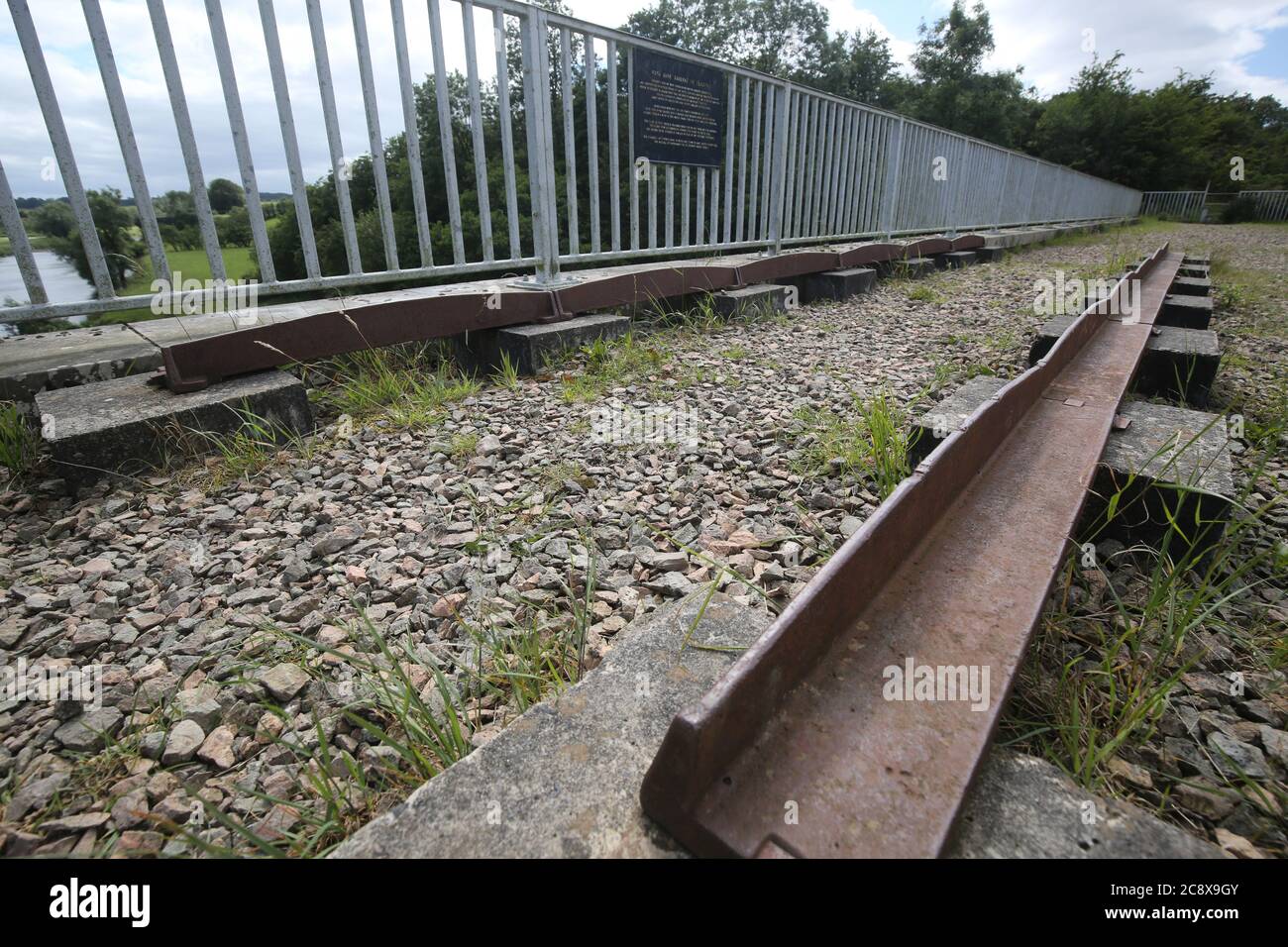 Scotland, Ayrshire, July 2020 Laigh Milton Viaduct:or Milton Bridge ...