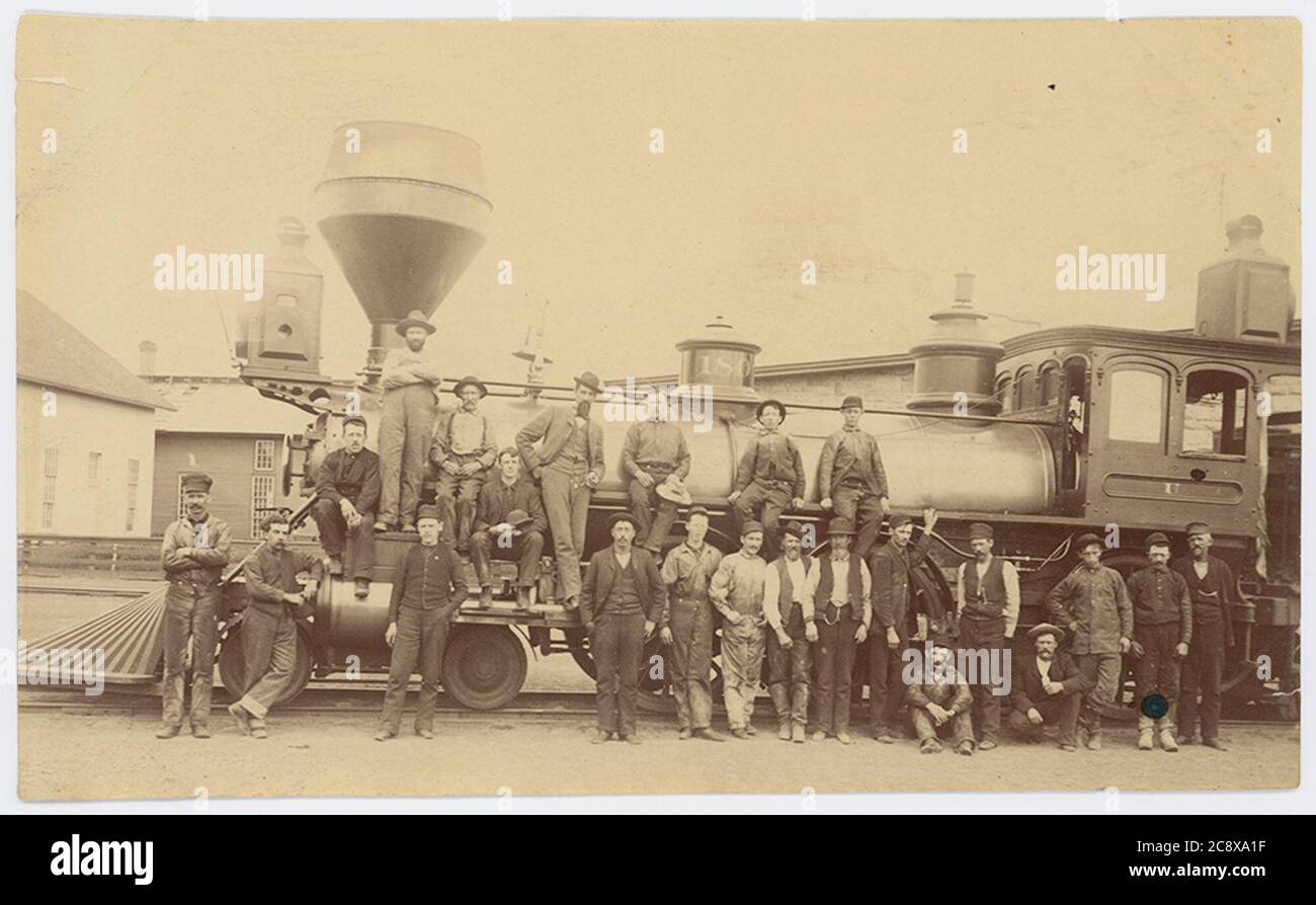 Union railroad workers hi-res stock photography and images - Alamy