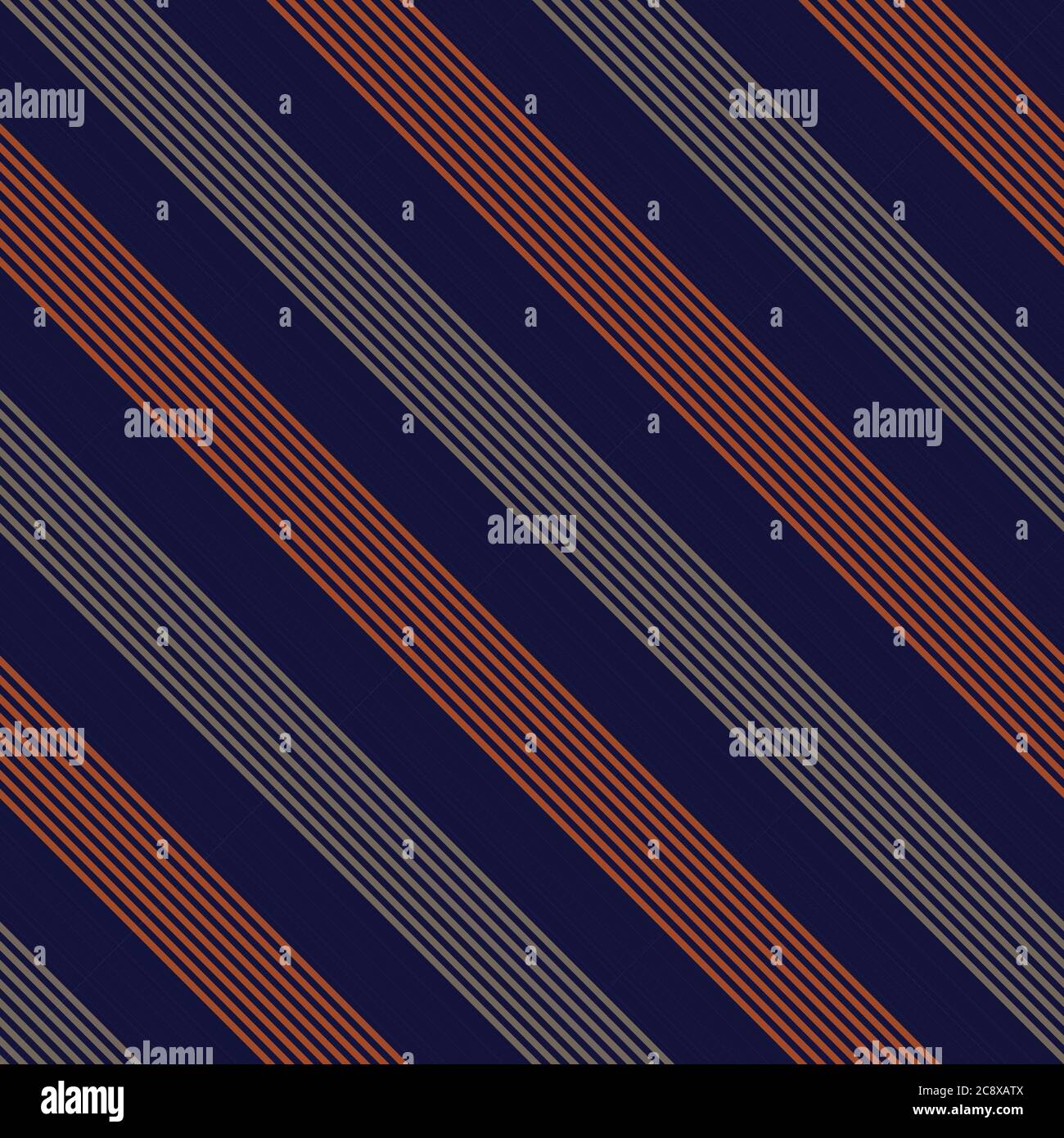 Orange diagonal striped seamless pattern background suitable for ...