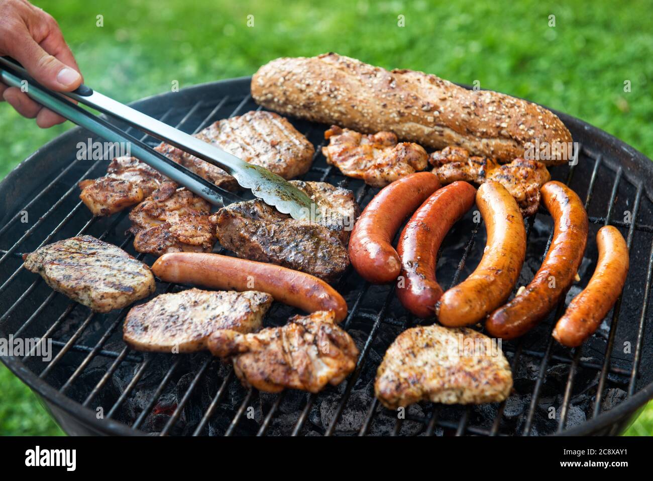 Grilling outdoor hi-res stock photography and images - Alamy