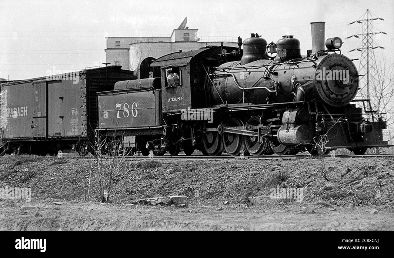 1940s santa fe locomotive hi-res stock photography and images - Alamy