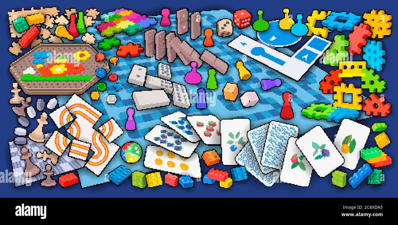 Board games family player Stock Vector Images - Alamy