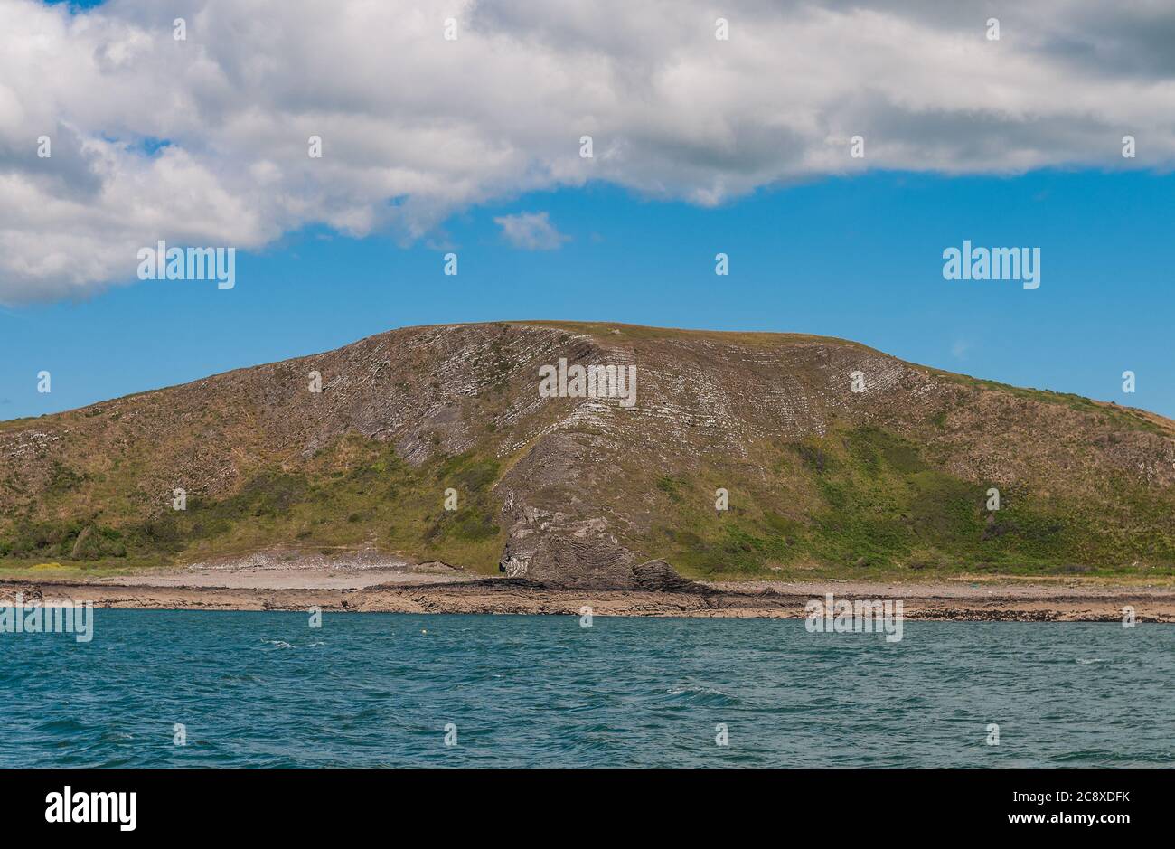 Gypsy Point on Kirkcudbright MOD Range Stock Photo - Alamy