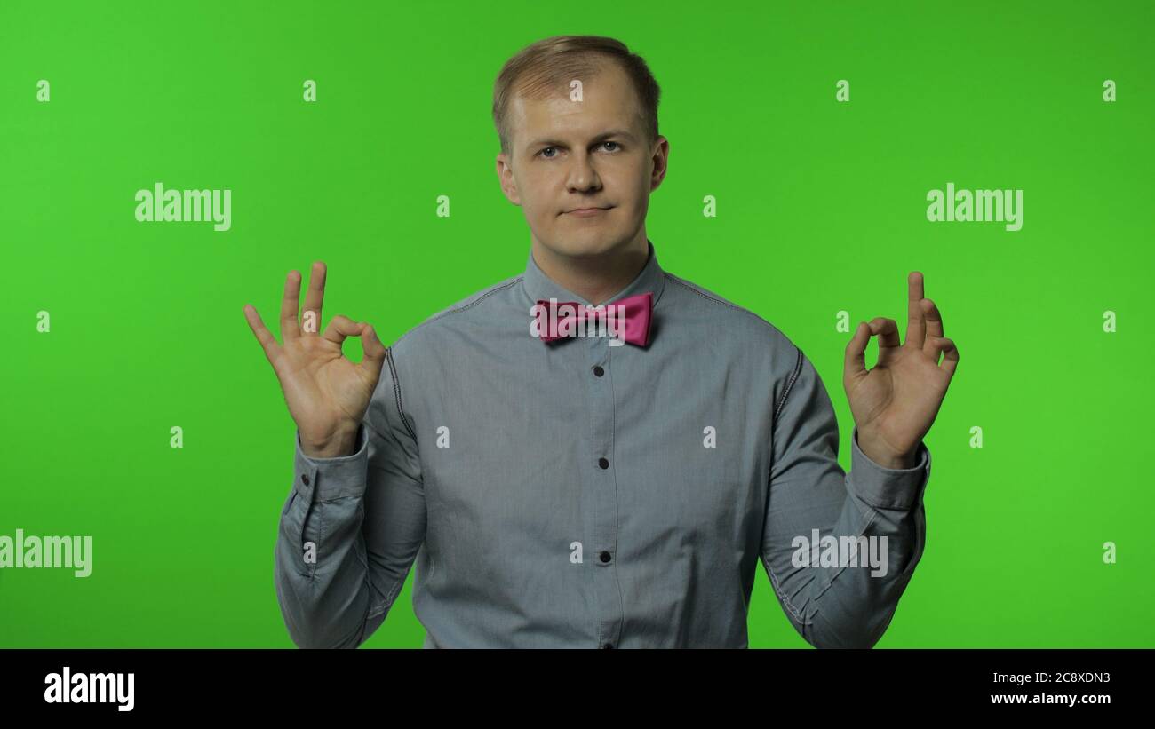 Sad young man green key hi-res stock photography and images - Alamy