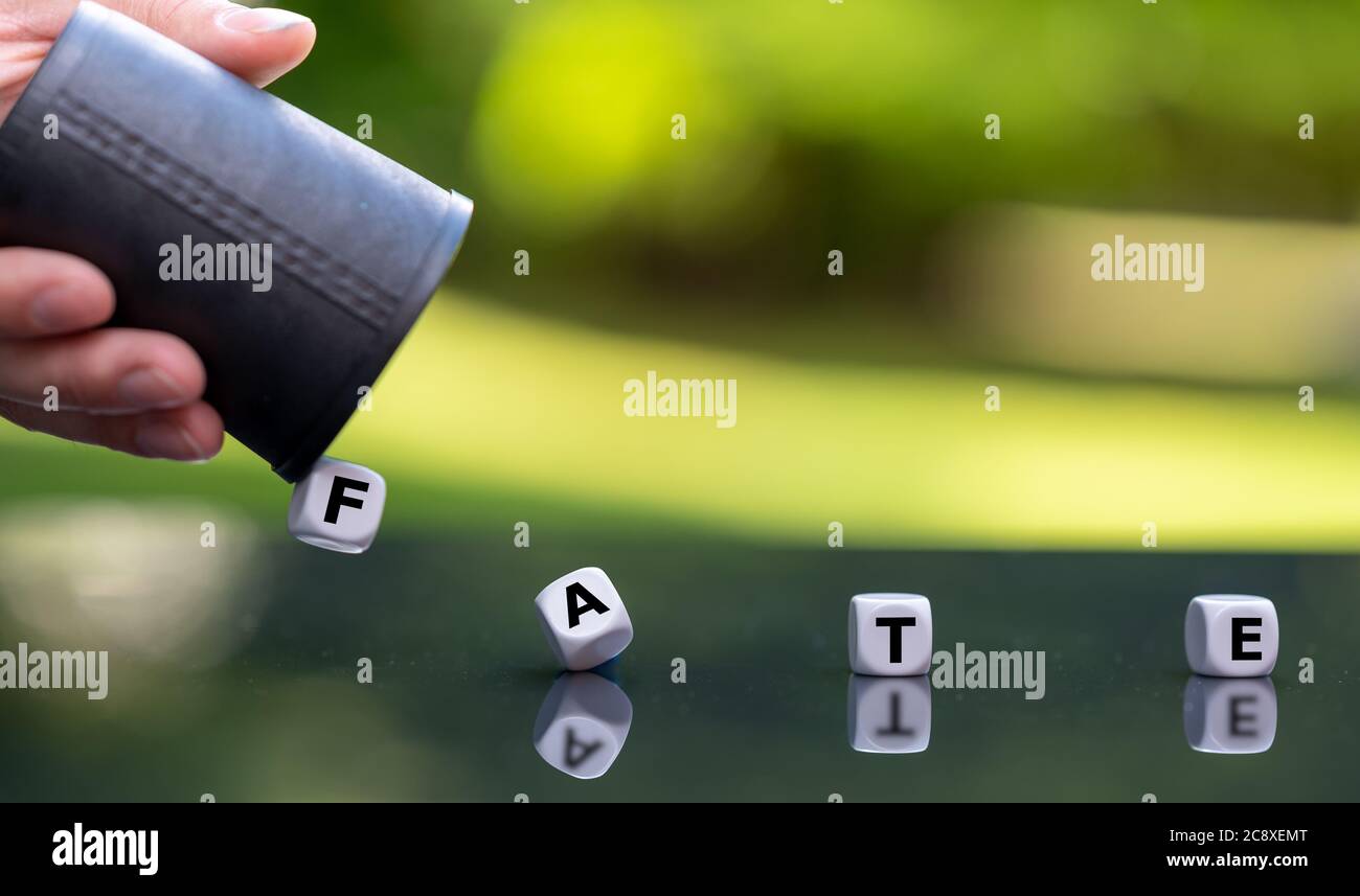 Fate roll hi-res stock photography and images - Alamy