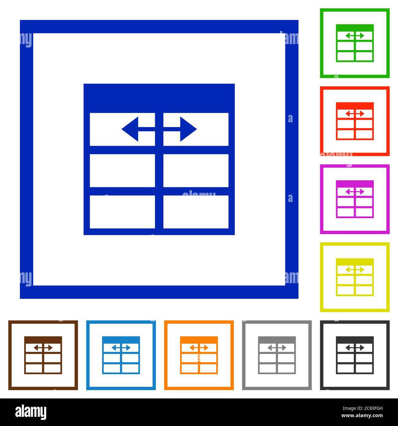 Offset columns Stock Vector Images - Alamy