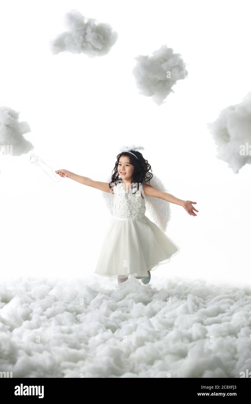 Angel happy hi-res stock photography and images - Alamy
