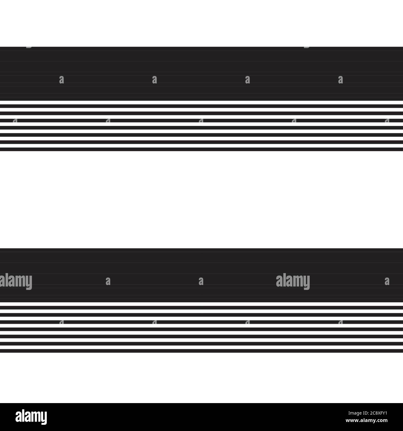 Black and white Horizontal striped seamless pattern background suitable ...