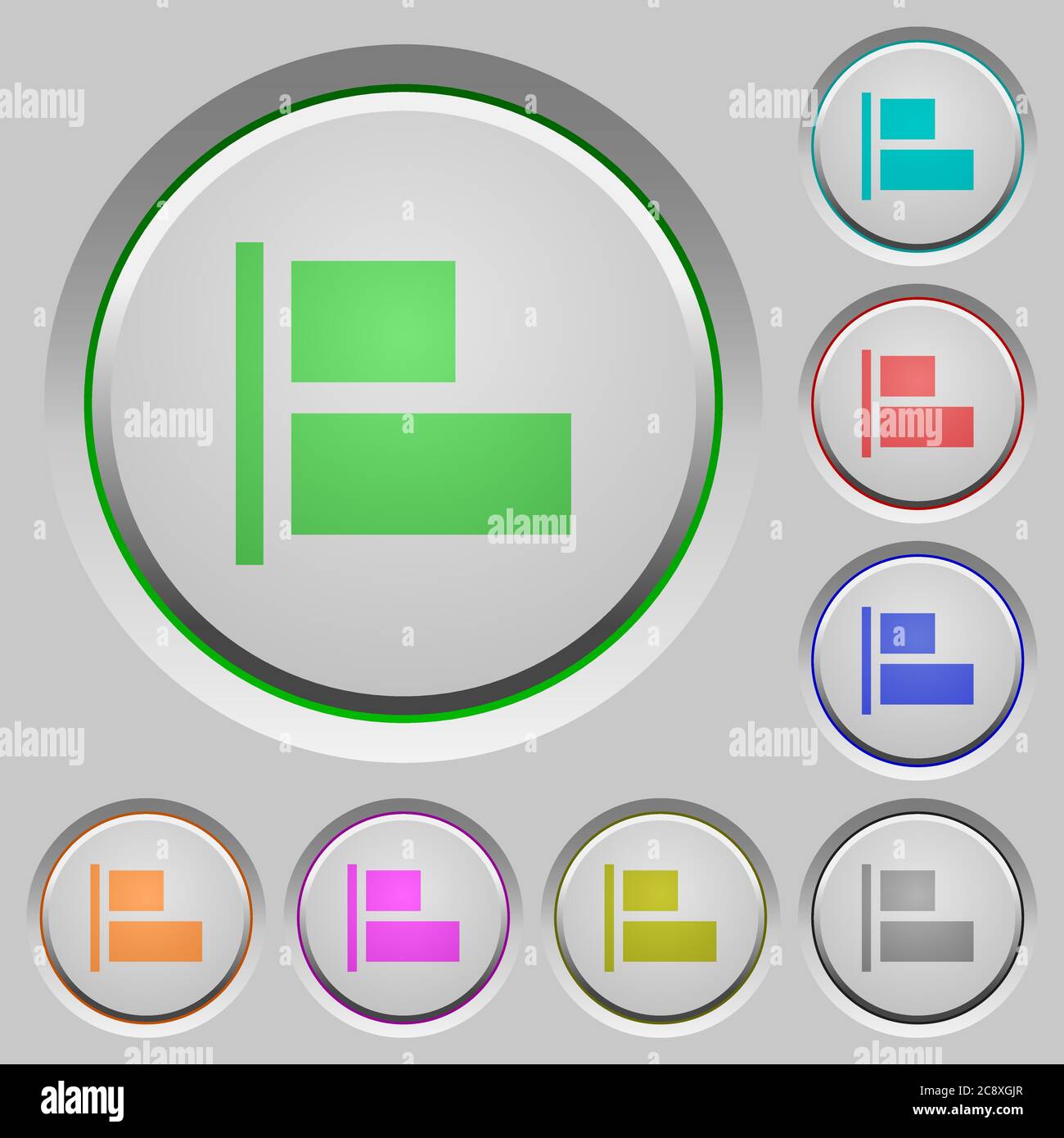 Left side alignment hi-res stock photography and images - Alamy