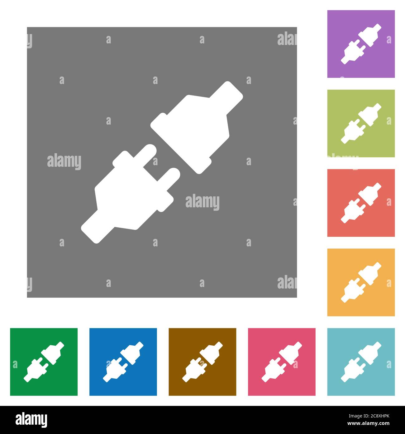 Multiple connectors Stock Vector Images - Alamy