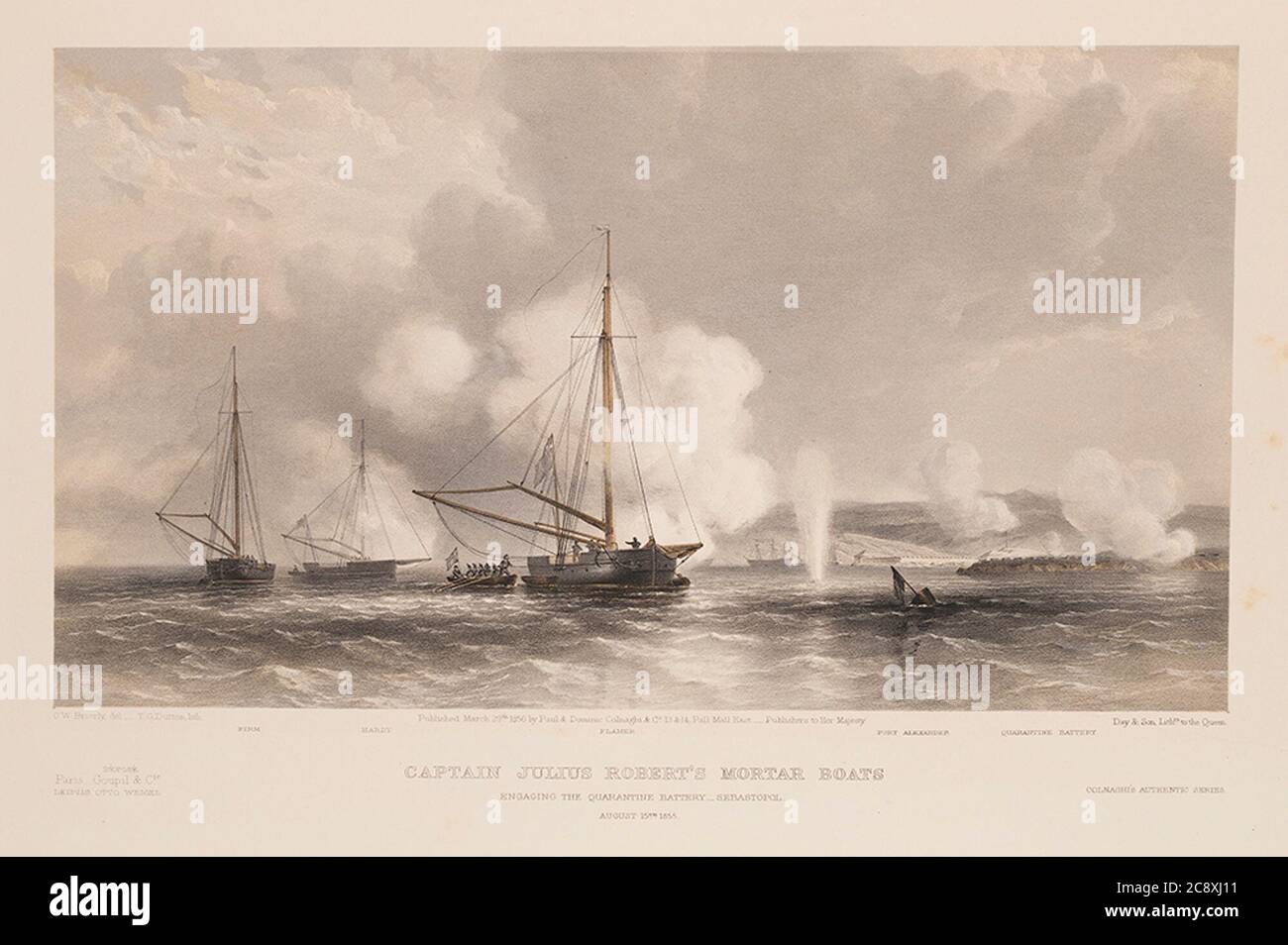 Mortar boats hi-res stock photography and images - Alamy