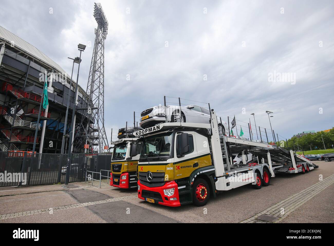 ROTTERDAM, 27-07-2020, trainingsground 1908. Dutch Football eredivisie ...