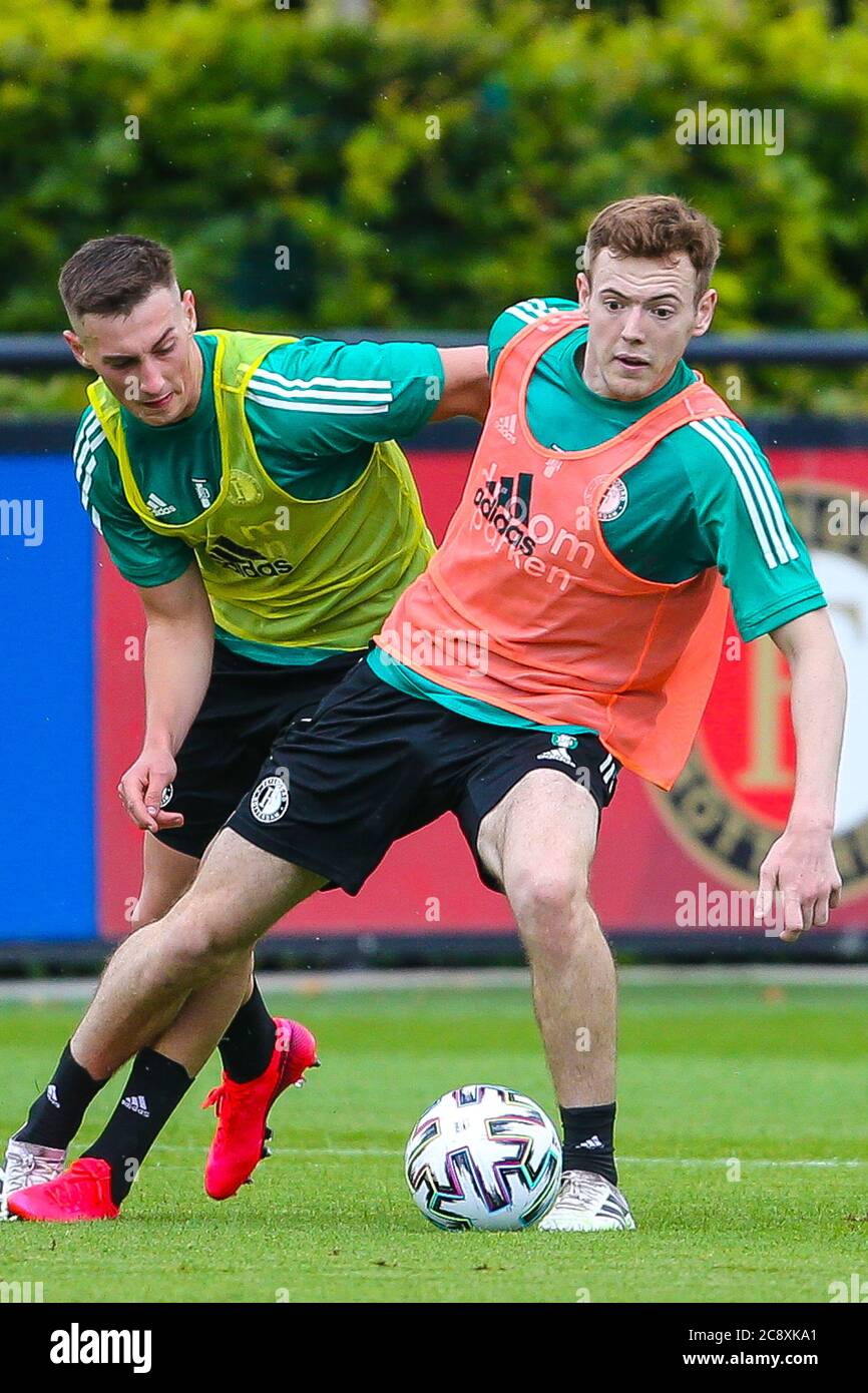 ROTTERDAM, 27-07-2020, trainingsground 1908. Dutch Football eredivisie ...