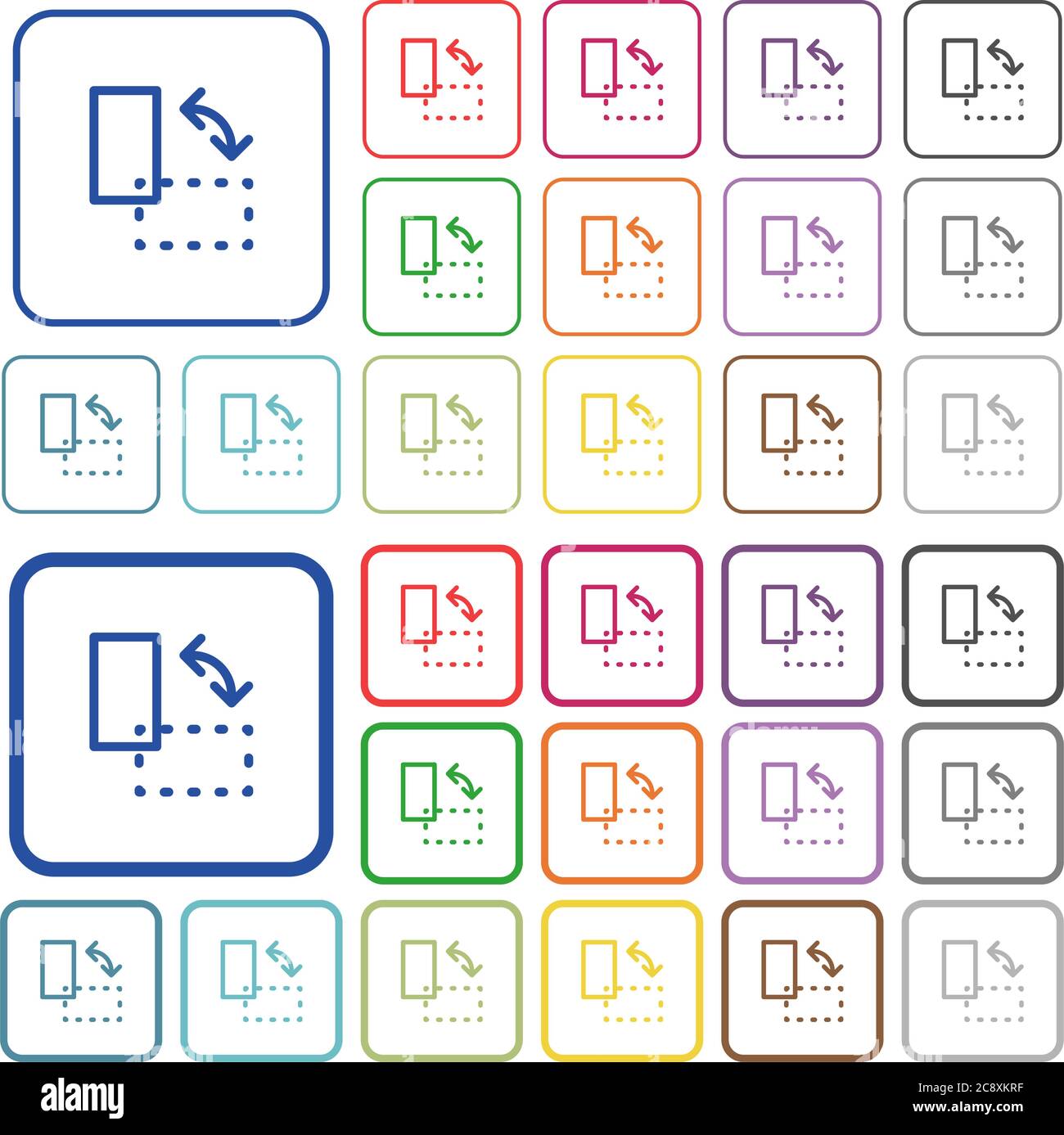 Framed circular Stock Vector Images - Alamy