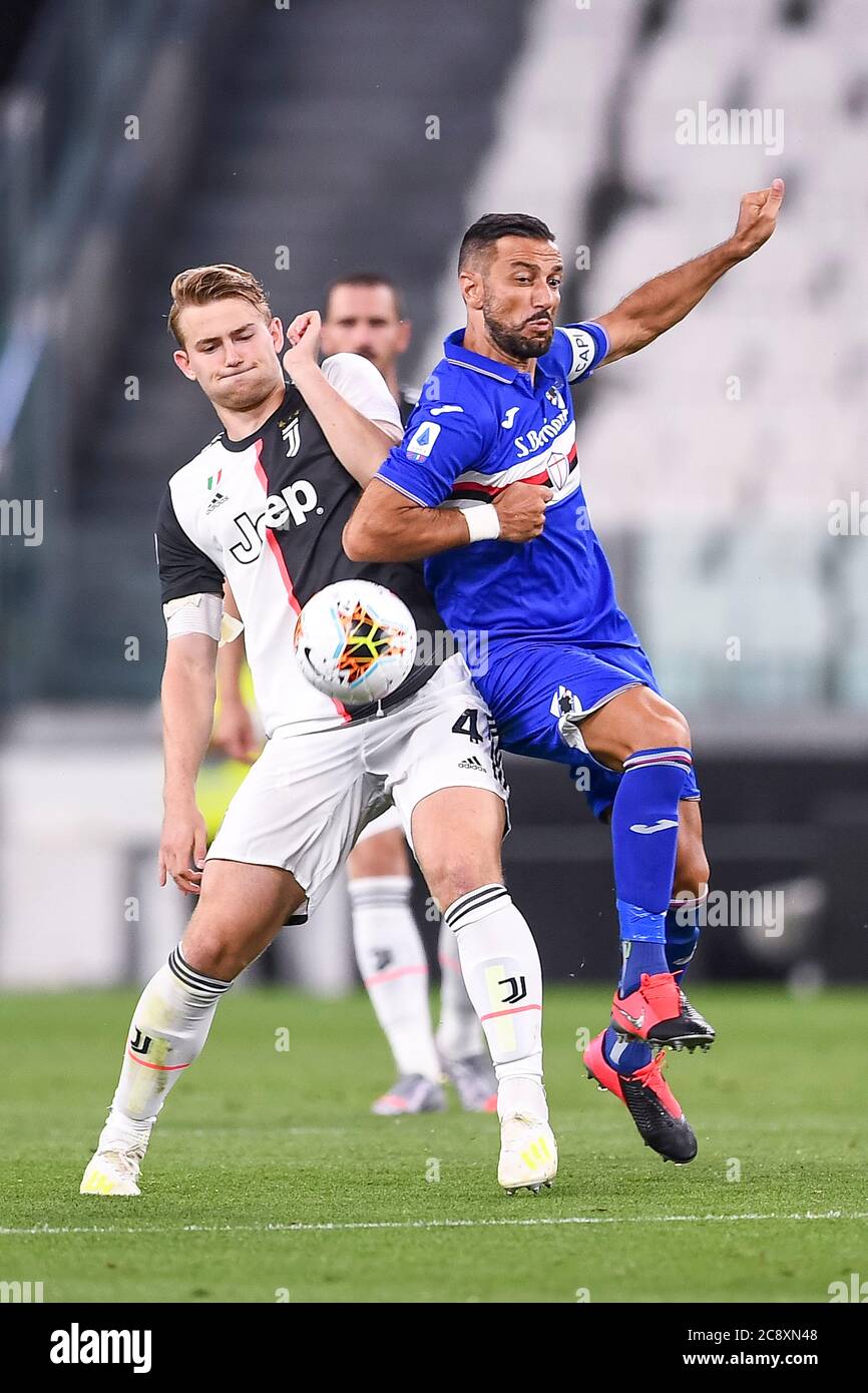Juventus stadium fabio quagliarella hi-res stock photography and images ...