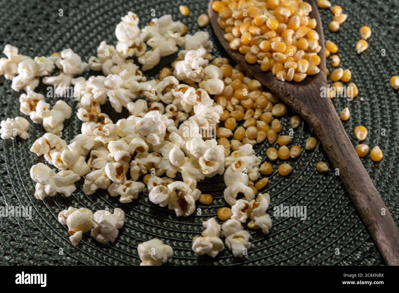 Popcorn kernels. Popcorn is a little different from the usual, as it ...