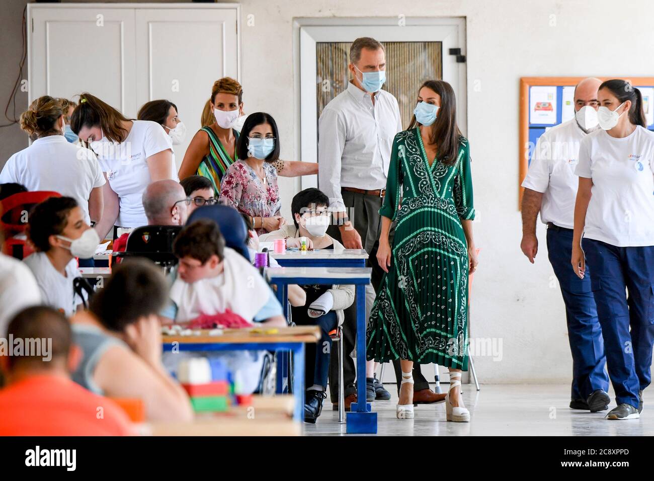 Cizur Menor, Spain. 27th July, 2020. ***NO SPAIN*** King Felipe VI of ...