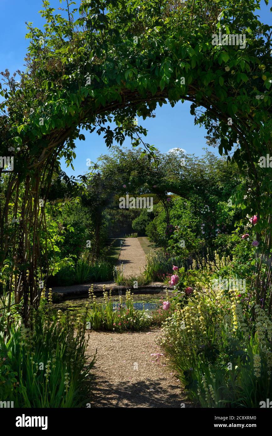 Rousham House and Gardens,Oxfordshire,England Stock Photo - Alamy