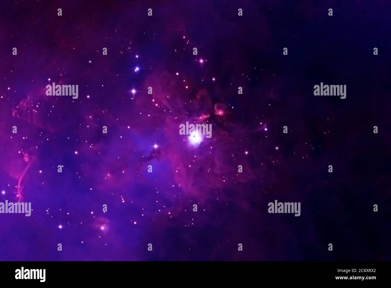 Purple galaxy in deep space. Elements of this image were furnished by ...