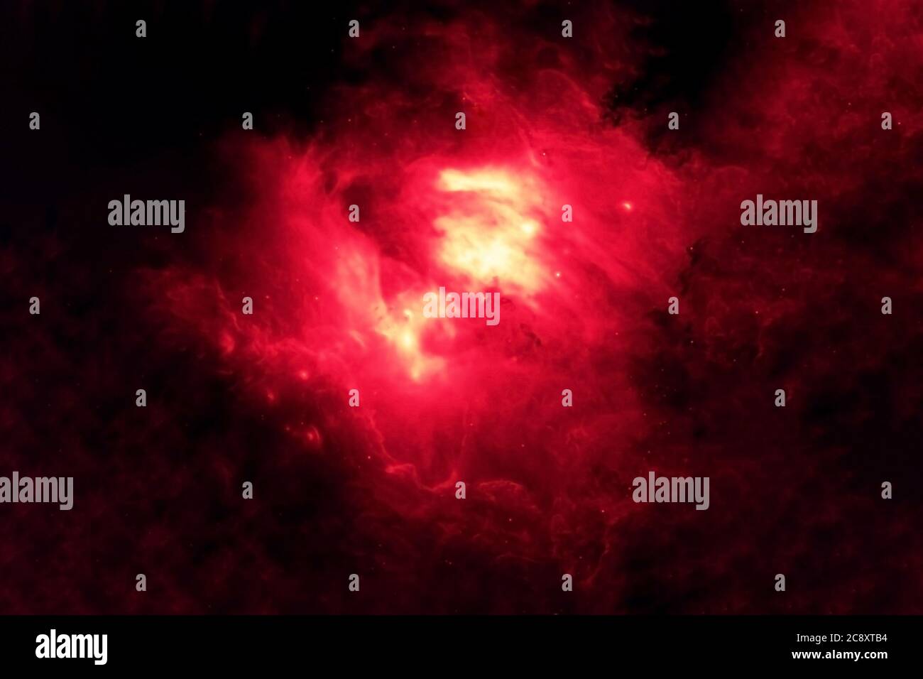 Bright red galaxy. Elements of this image were furnished by NASA Stock ...
