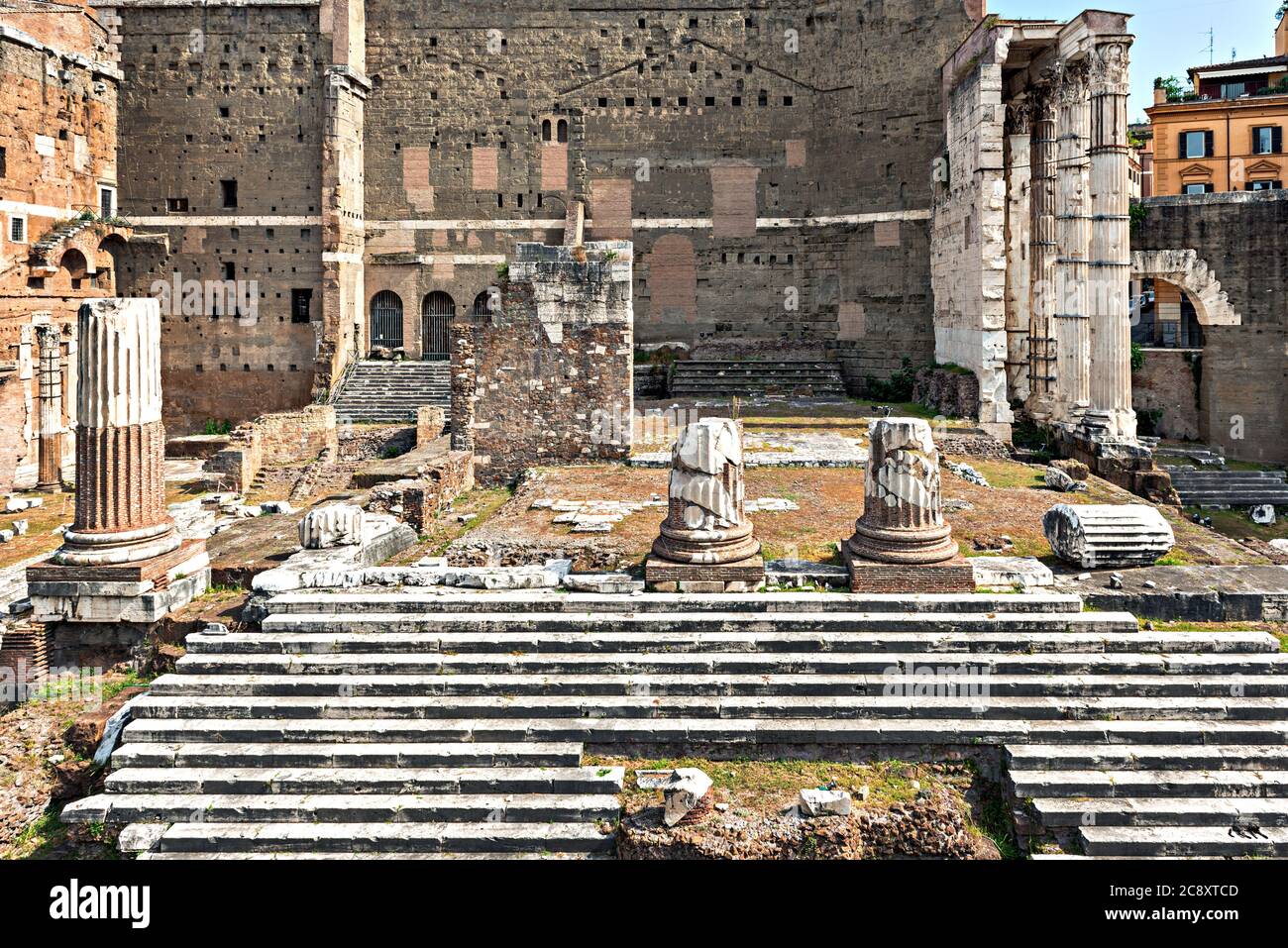 The Forum of Augustus is one of the Imperial forums of Rome, Italy ...