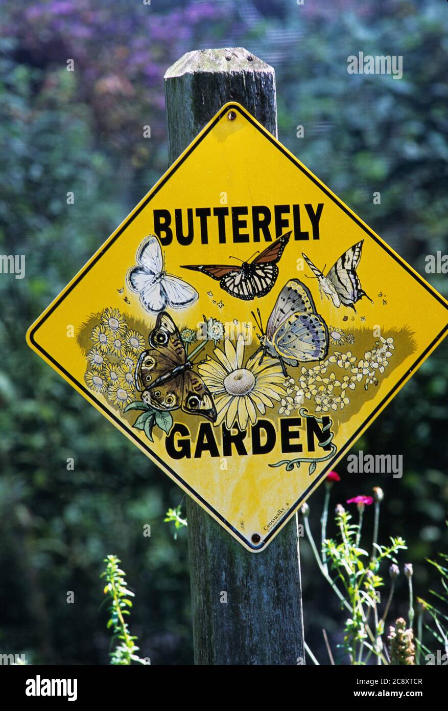 Butterfly Garden Signs