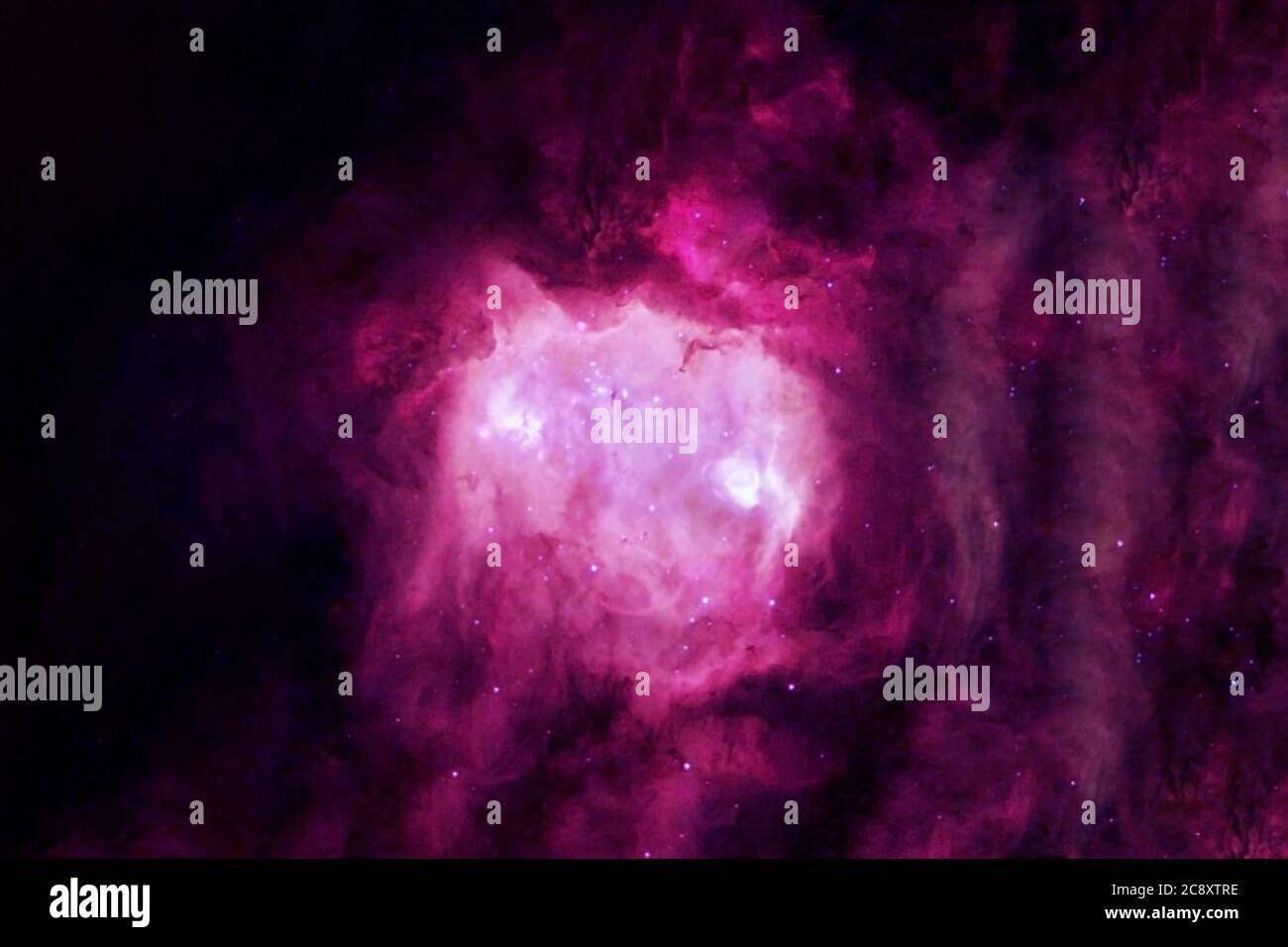Purple galaxy in deep space. Elements of this image were furnished by ...