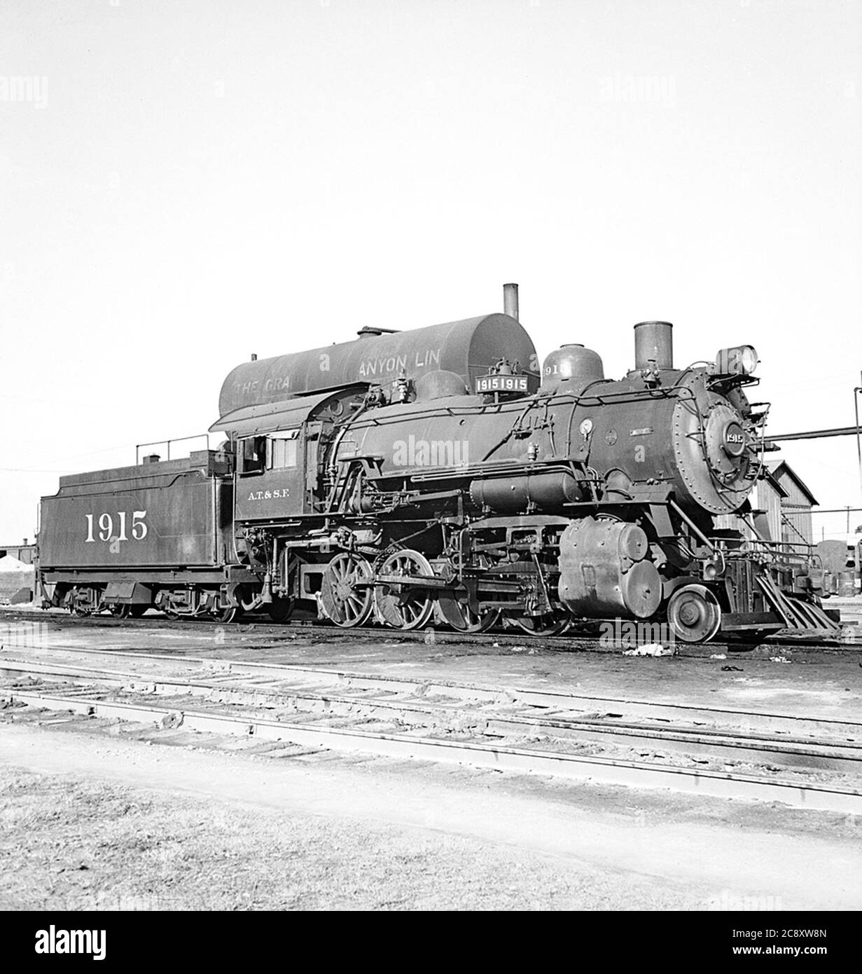 1940s santa fe locomotive hi-res stock photography and images - Alamy