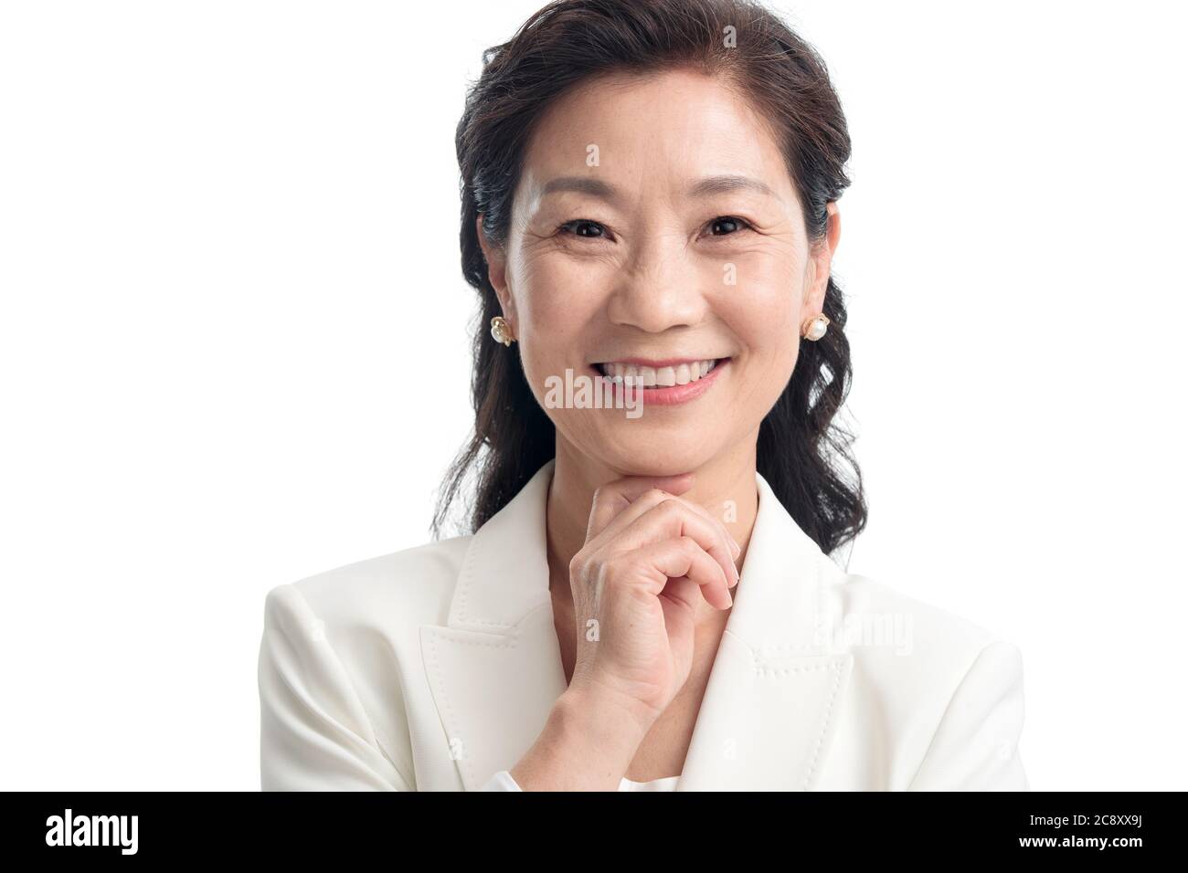 Hand Supporting His Chin High Resolution Stock Photography and Images ...