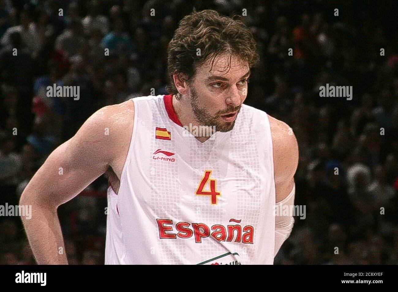 Pau Gasol During the Amical 2012, French - spain on July 17 2012 in ...