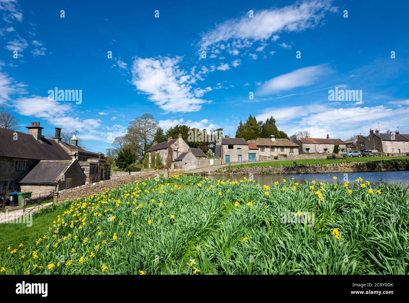 Tissington village hi-res stock photography and images - Alamy