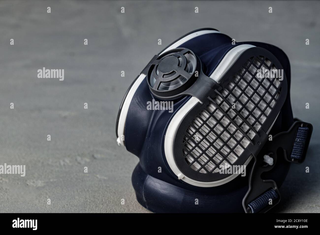 Respirator half mask for multi-purpose use close up Stock Photo - Alamy