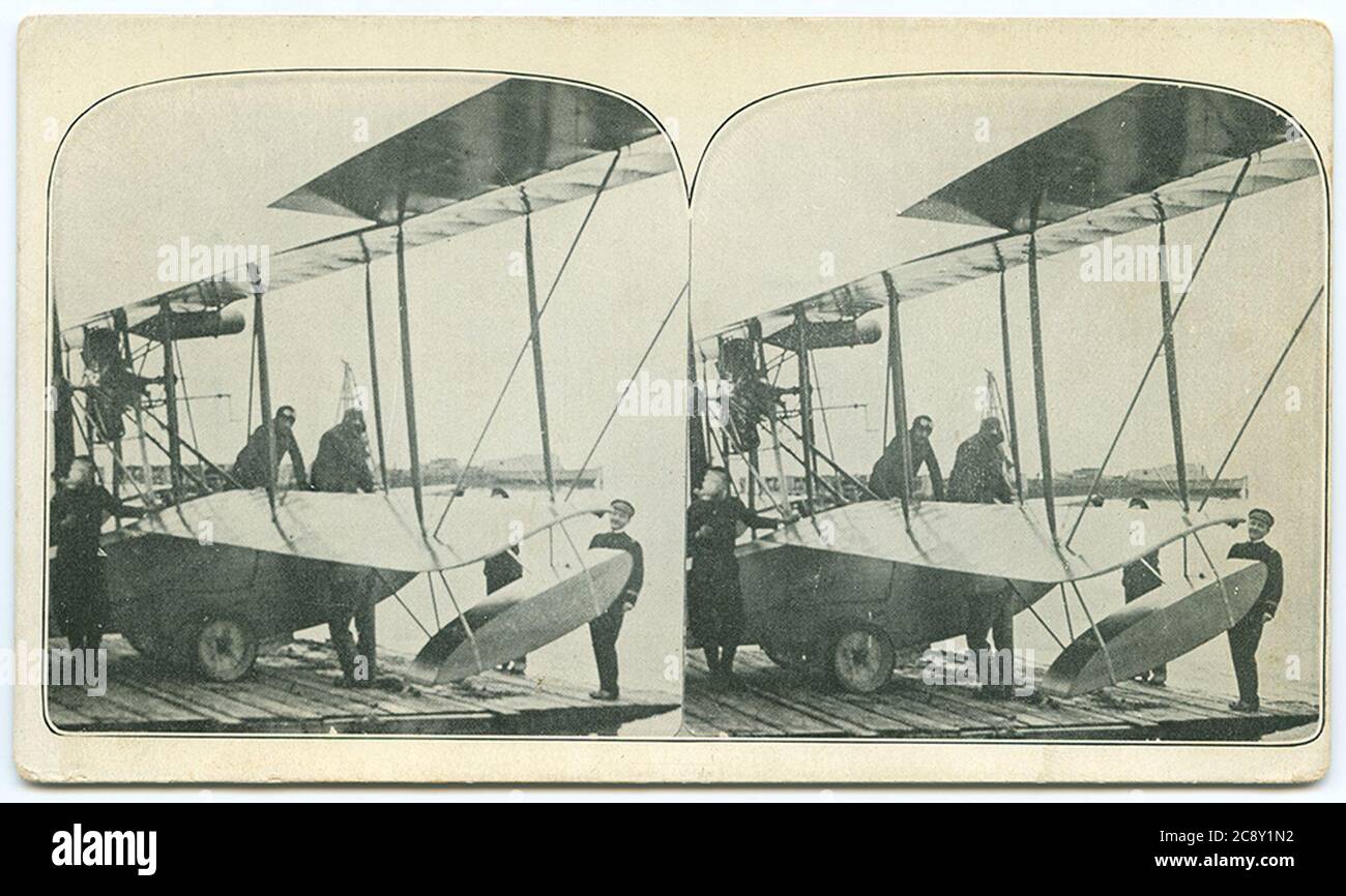 Hydro-aeroplane ready for flight . 1 Stock Photo - Alamy