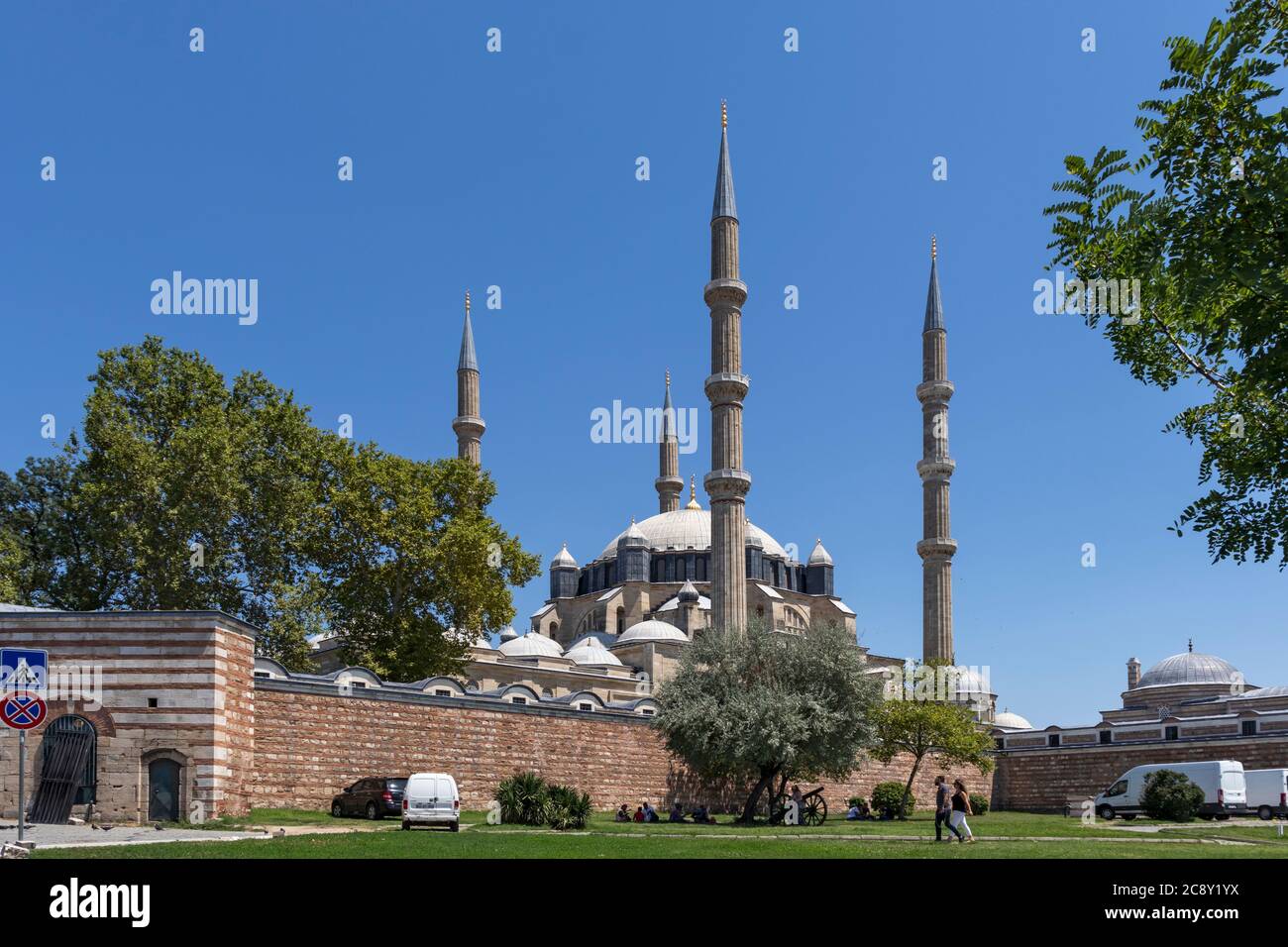 EDIRNE, TURKEY - JULY 28, 2019: Built by architect Mimar Sinan between ...