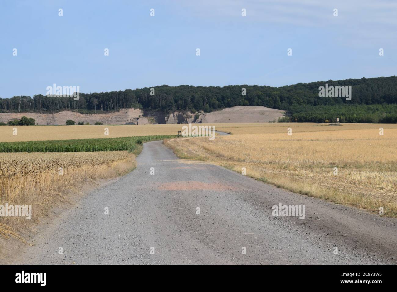 Volcano hills in the Eifel Stock Photo - Alamy