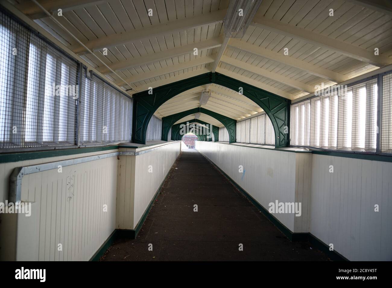 Victorian covered walkway hi-res stock photography and images - Alamy
